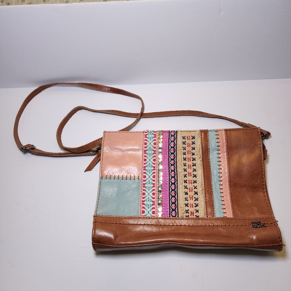 The Sak | Bags | The Sak Multi Color Leather Crossbody | Poshmark